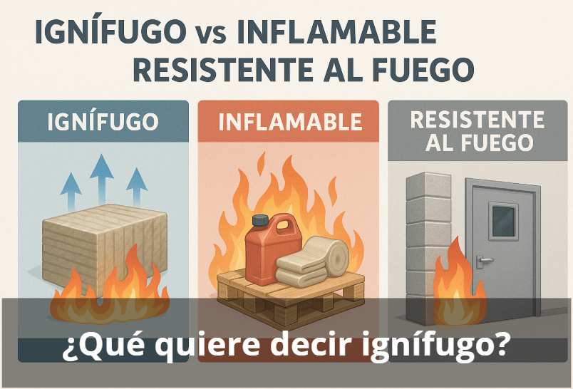 Qué quiere decir ignífugo - Noticias Empresas